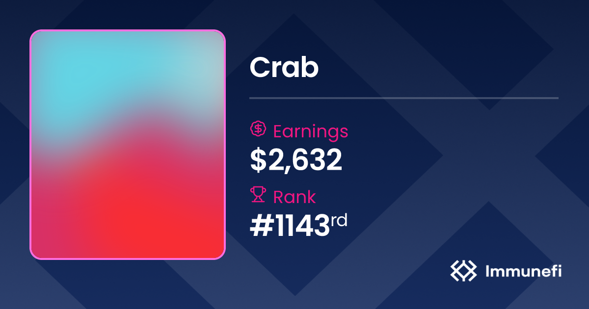 Crab - Immunefi