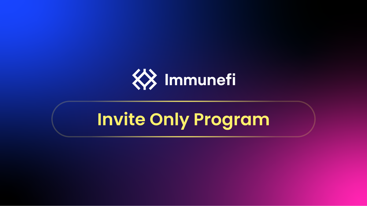 Immunefi's Invite-Only Programs: Exclusive Security Powered by Hacker Sync