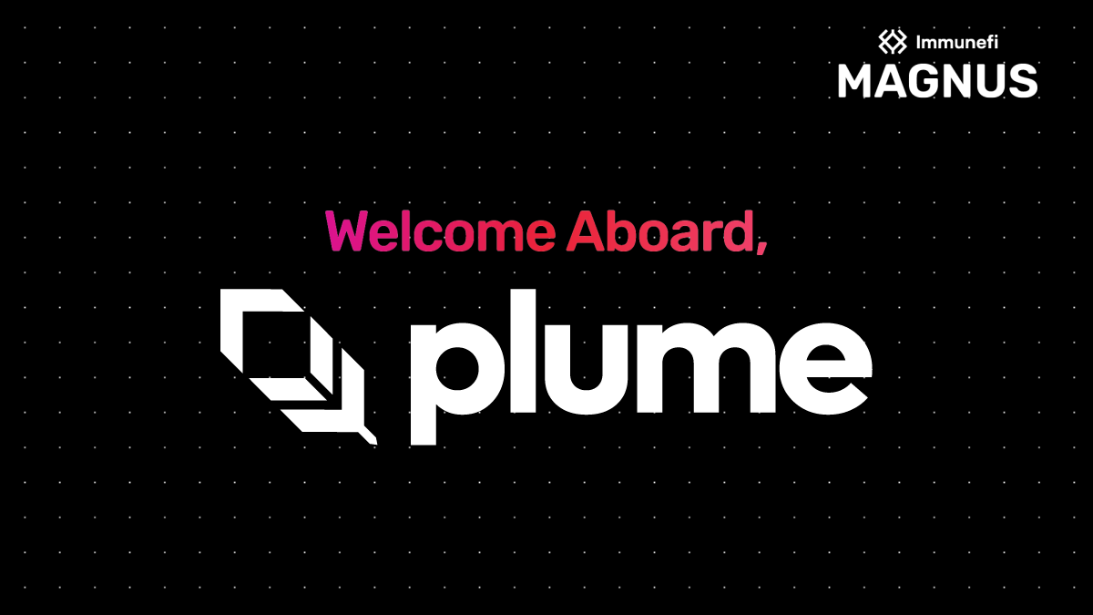 Plume Joins Immunefi Magnus as a Founding Customer