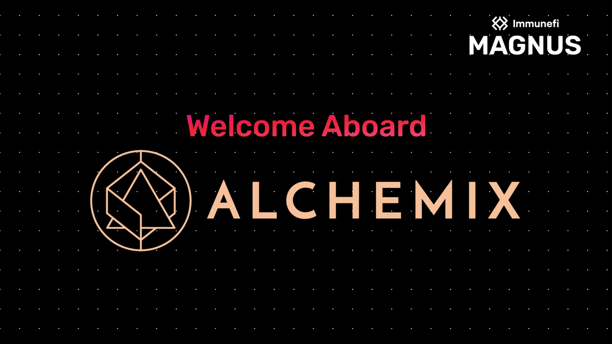Alchemix Joins Immunefi Magnus as a Founding Customer