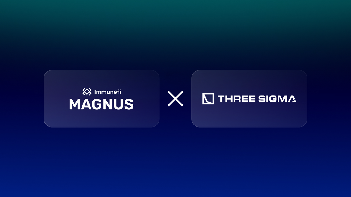 Welcoming Three Sigma as an Official Magnus Partner